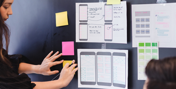 Agile design process: connecting principles and process
